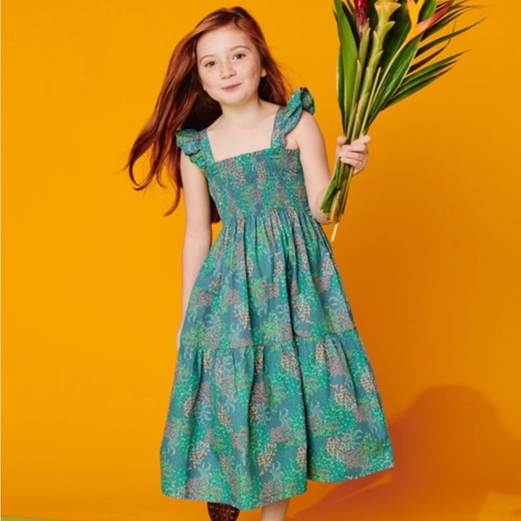 Tea Collection | Dresses | Nwt Tea Collection Smocked Flutter Sleeve ...